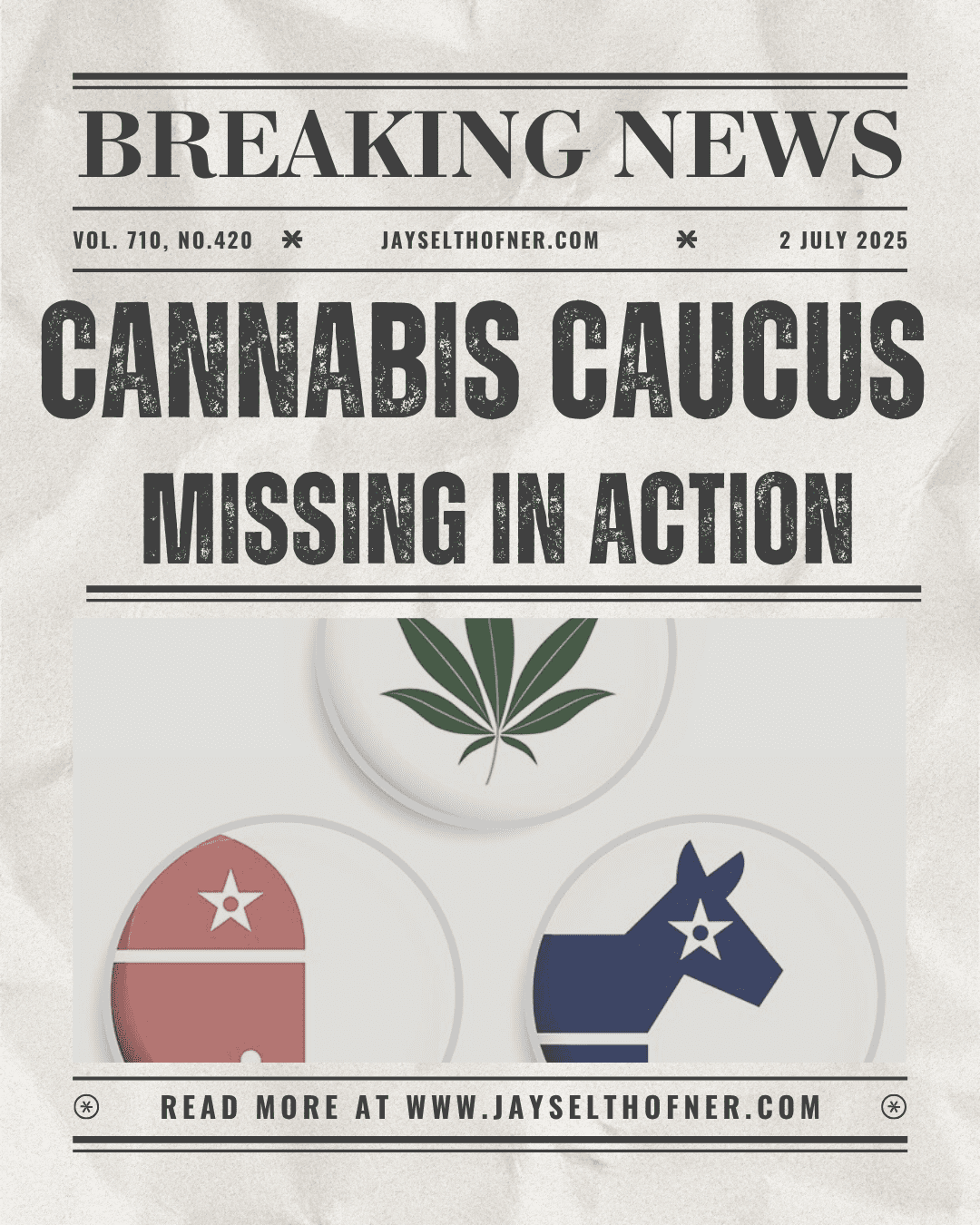 Why is a Cannabis Caucus so important?