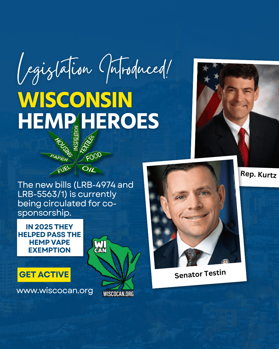 Wisconsin’s Fourth Hemp Bill: A New Chapter in a Turbulent Legislative ...